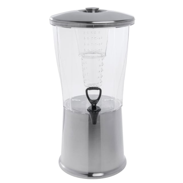 Service Ideas CBDRT3SS Beverage Dispenser, Round, 3 Gallon, Stainless ...