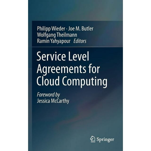 Service Level Agreements for Cloud Computing (Hardcover) - Walmart.com