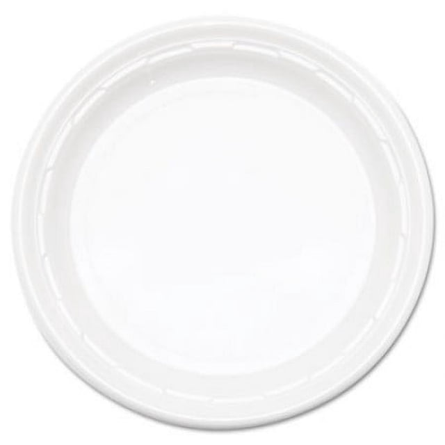Serving 9 Inches Disposable White Plastic plates Good to use in ...