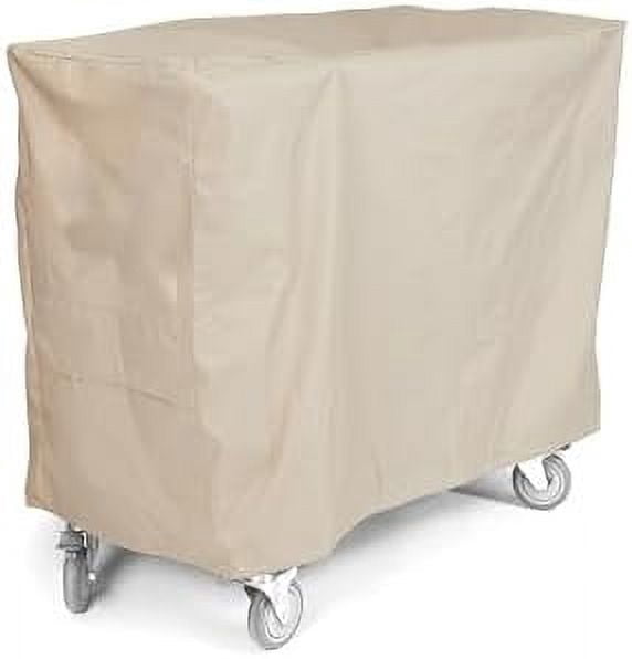 Serving Cart Cover - Heavy-Duty Polyester, Weather Resistant, Covered ...