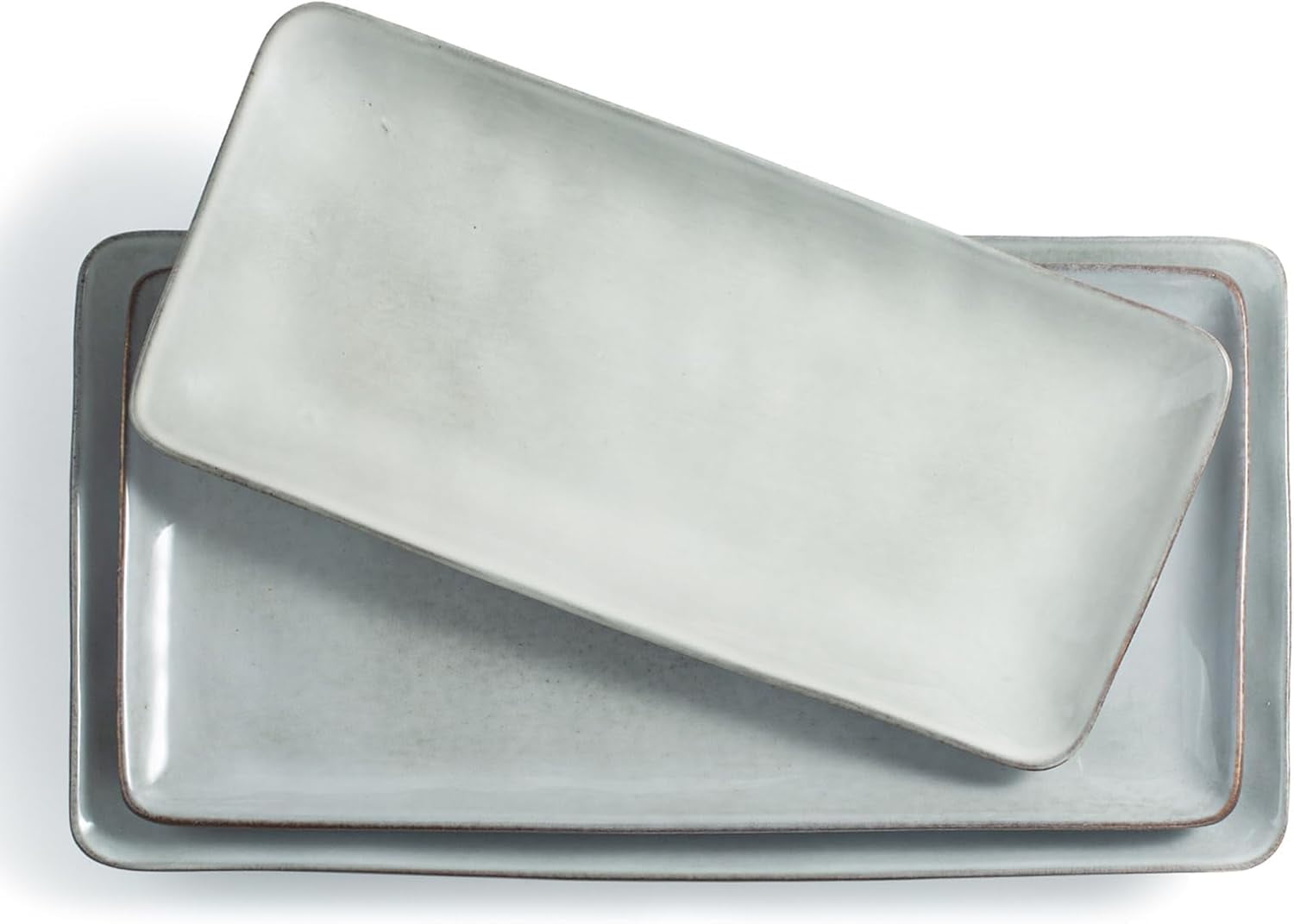 Serving Platter, Rectangular 15.67/14.1/12.6 inch Serving Dishes for ...