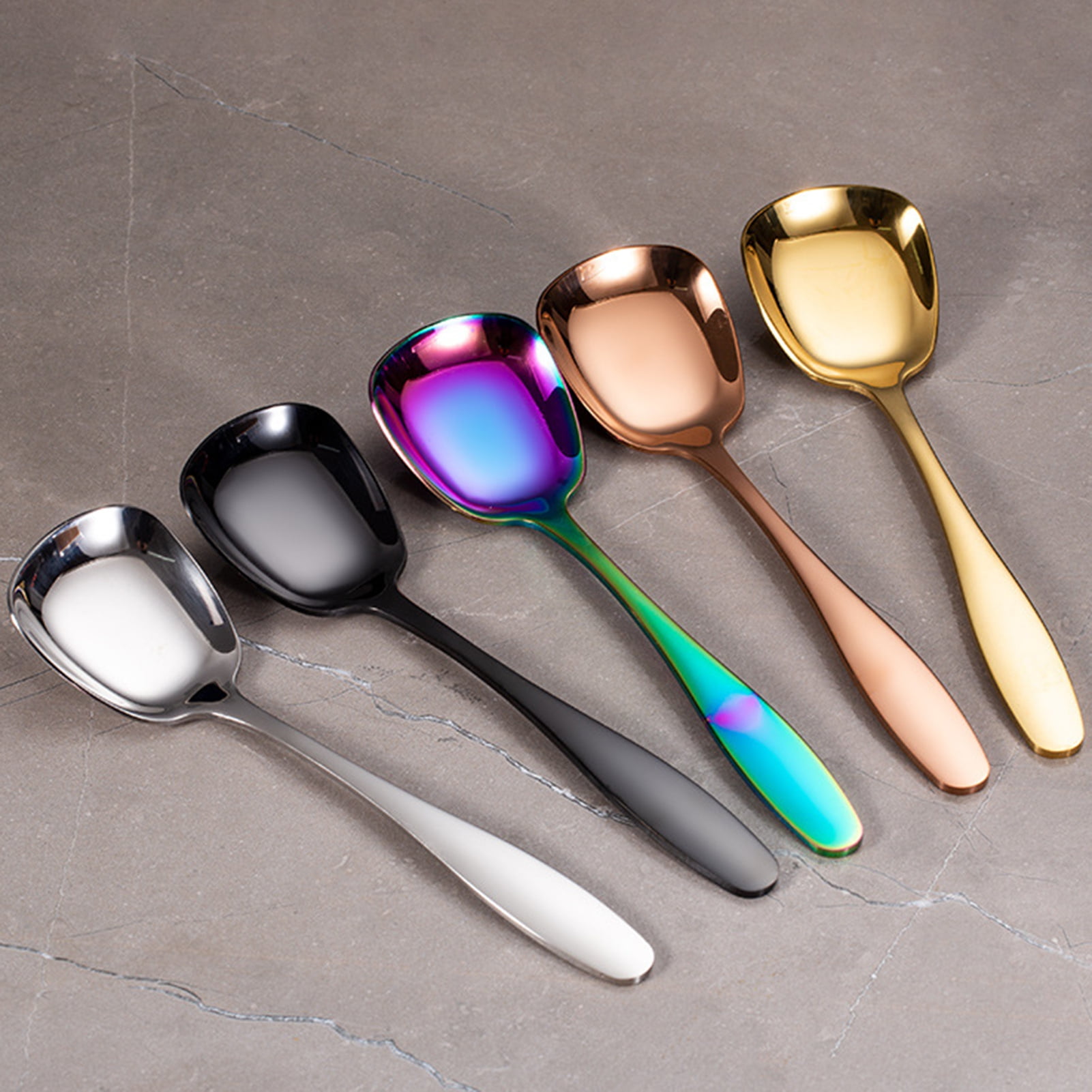 Serving Spoon Dishwasher Safe Rust-resistant Stainless Steel Large ...