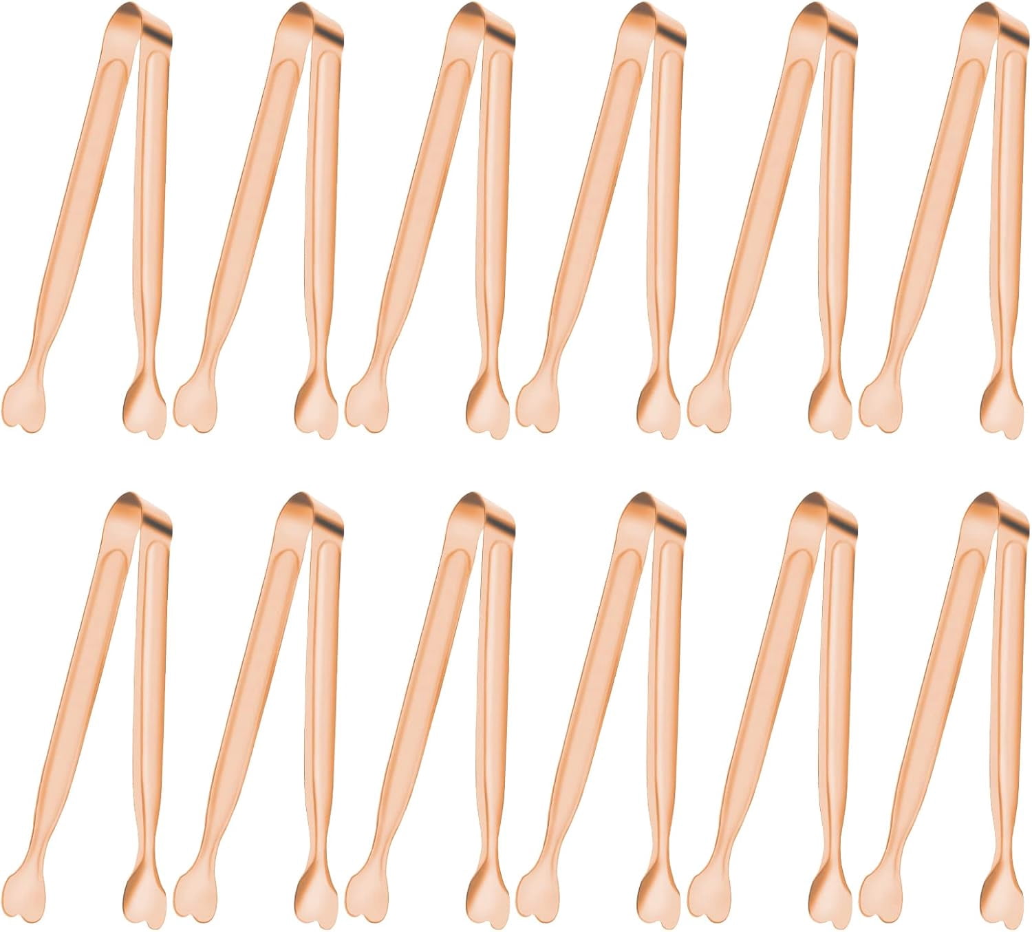 Serving Tongs, 12-Packs Stainless Steel Sugar Tongs, 5.3inch Small ...
