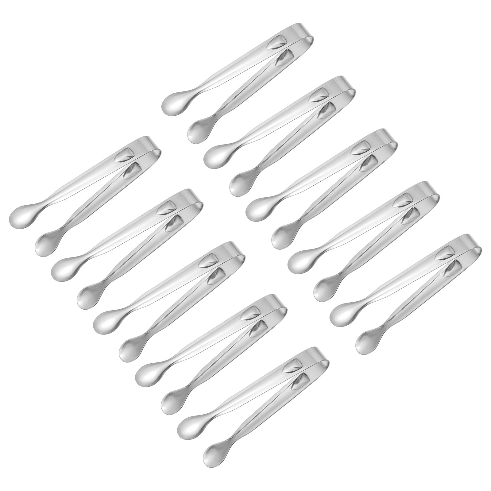 Serving Tongs, 18pack 4.3Inch Stainless Steel Ice Tongs, Tiny Tongs for ...