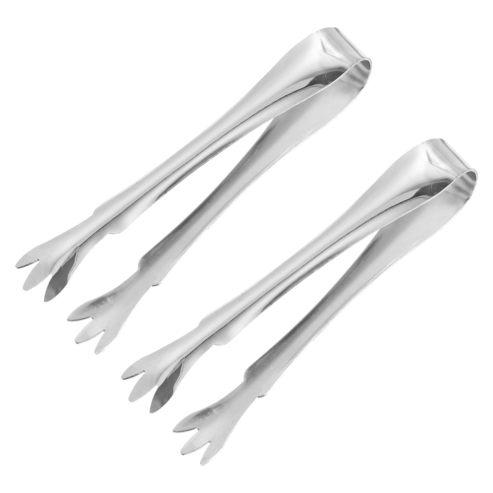 Serving Tongs, 2pack 4 Inch - Stainless Steel Ice Tongs, Mini Sugar ...