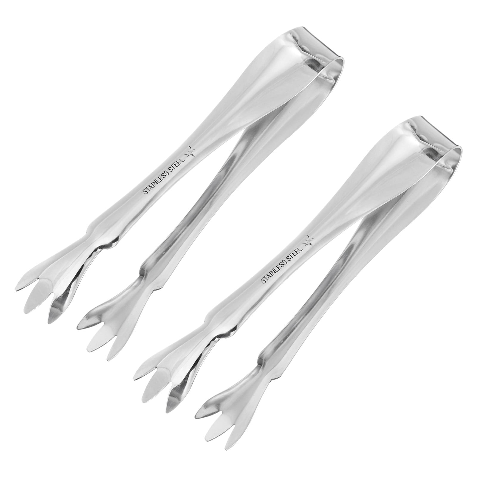 Serving Tongs, 2pack 6 Inch - Stainless Steel Ice Tongs, Mini Sugar ...