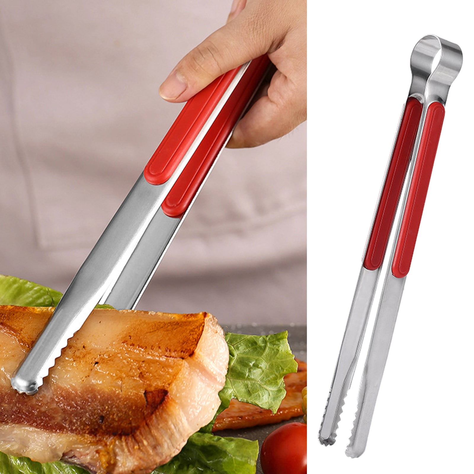 Serving Tongs for Buffet,Metal Kitchen Tongs,Stainless Steel Food Tongs ...