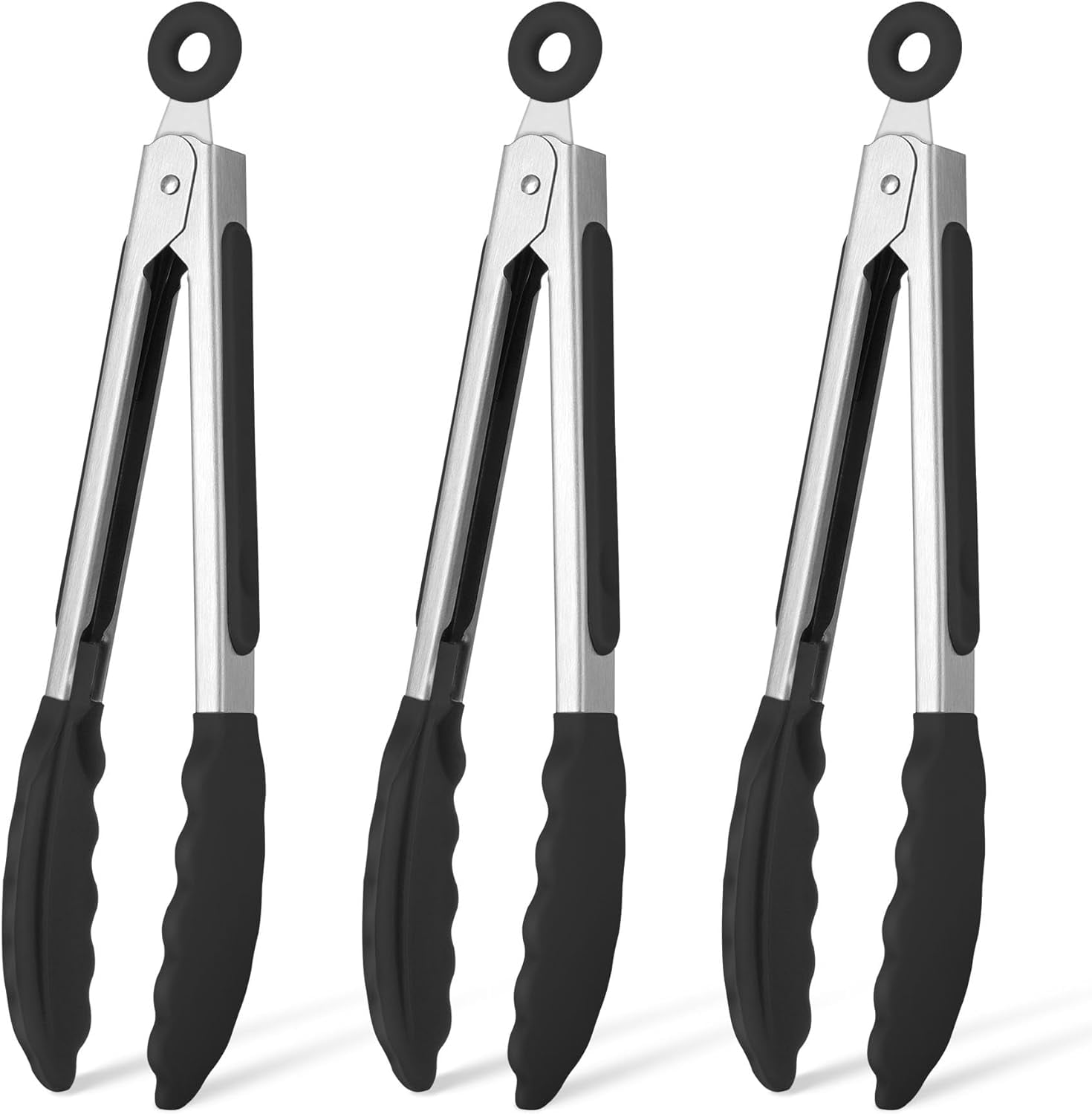 Serving Tongs Kitchen Tongs - Heat Resistant, Premium Stainless Steel ...