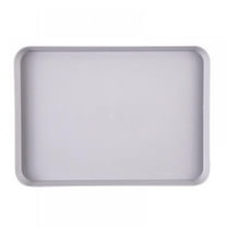 Uxcell 13x10" Orange Plastic Fast Food Tray, Rectangle Serving Tray for ...
