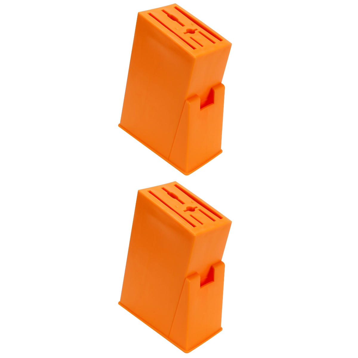 Serving Utensils Stainless Steel Set of 2 Knife Block Holder Flatware ...