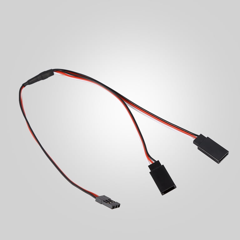 JR Style Connector Dantenron RC Servo Splitter Cable - 1 Male To 5 ...