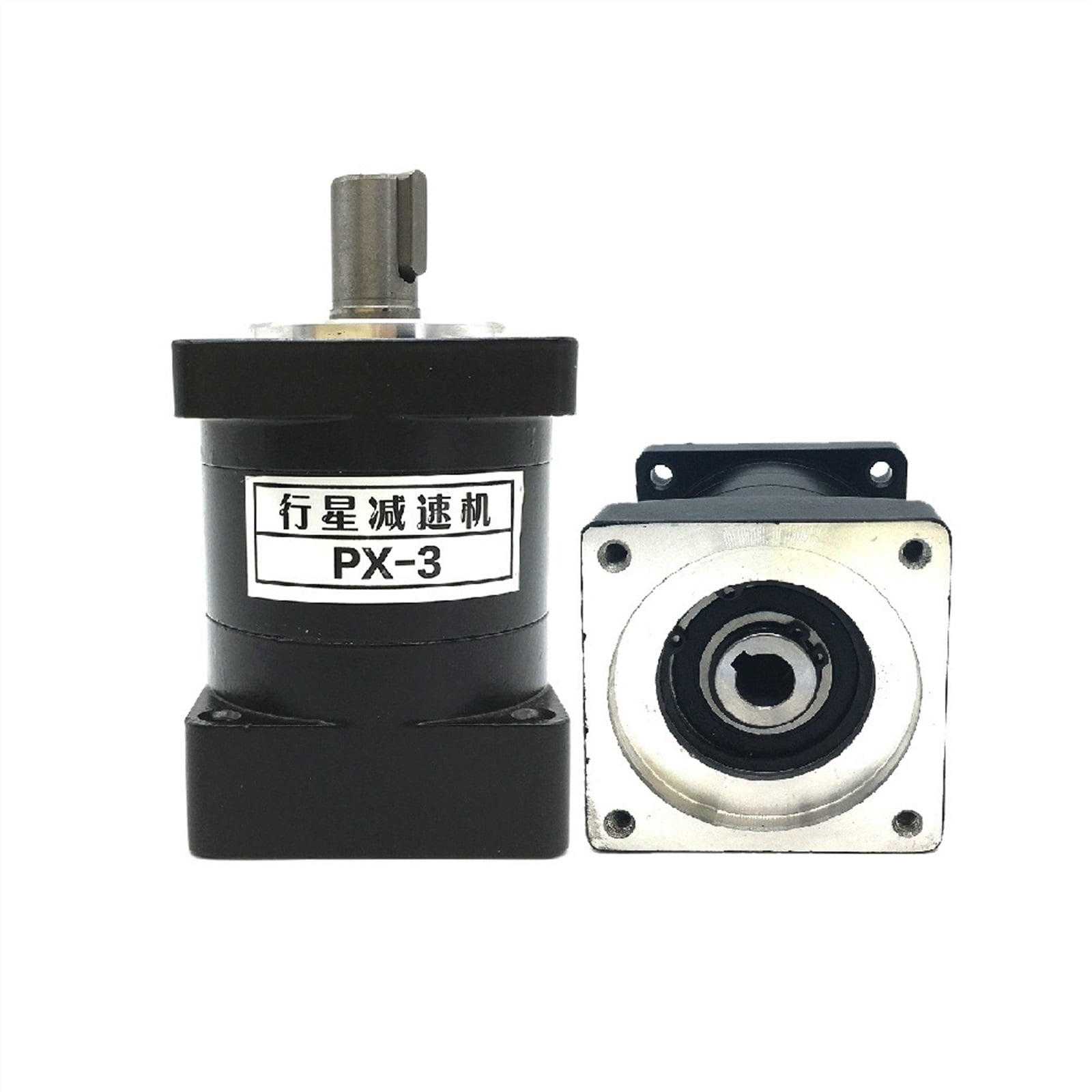 Servo Motor Planetary Gearbox Gear 80mm Flange Input & Output 19mm ...