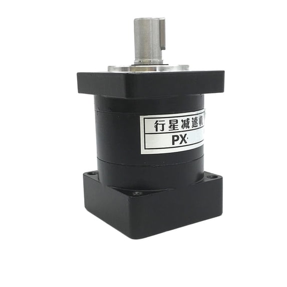 Servo Motor Reducer 80mm Flange Planetary Gearbox Input & Output 19mm ...