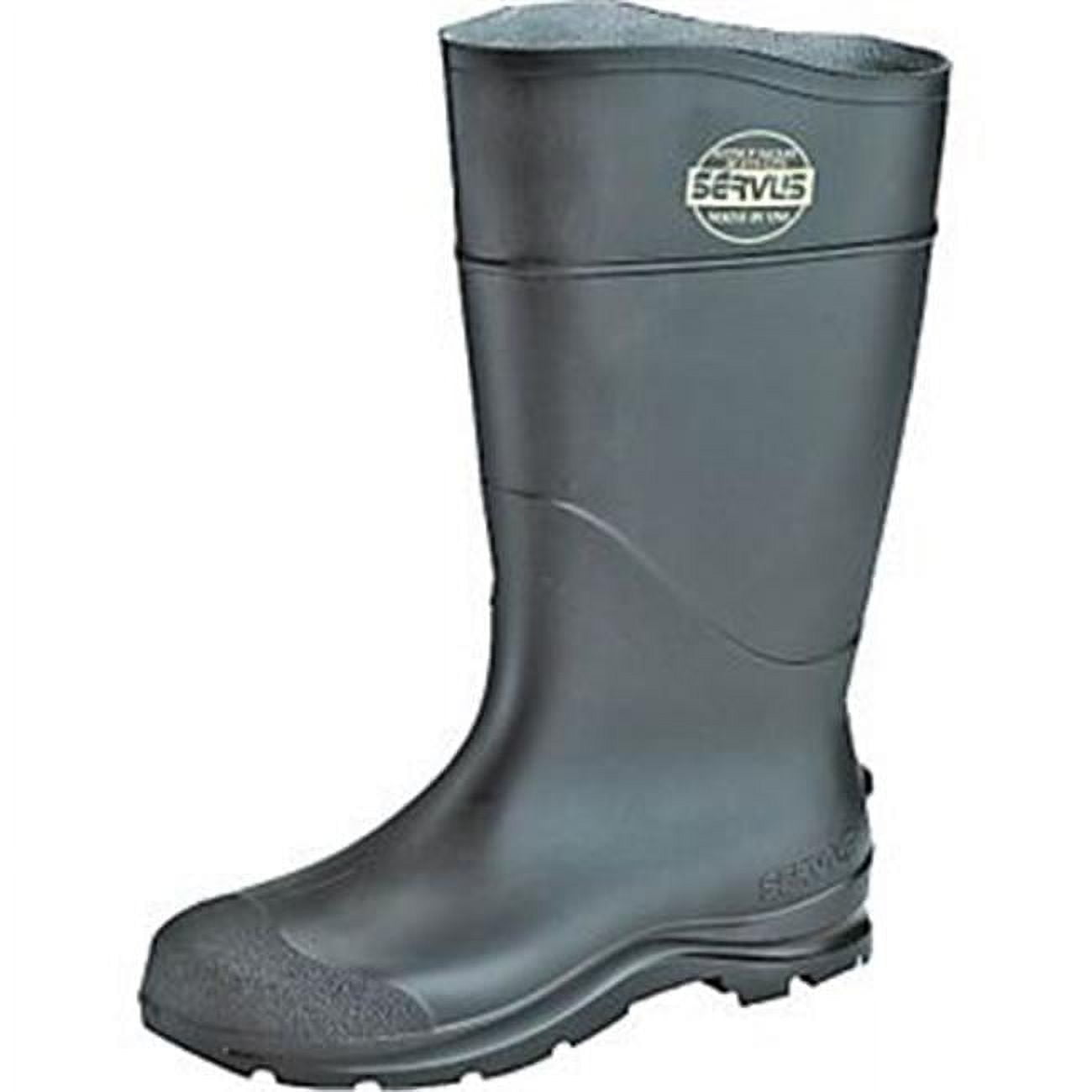 Servus By Honeywell 18822-6 16 in. PVC Plain Toe Boot 6 - Black ...