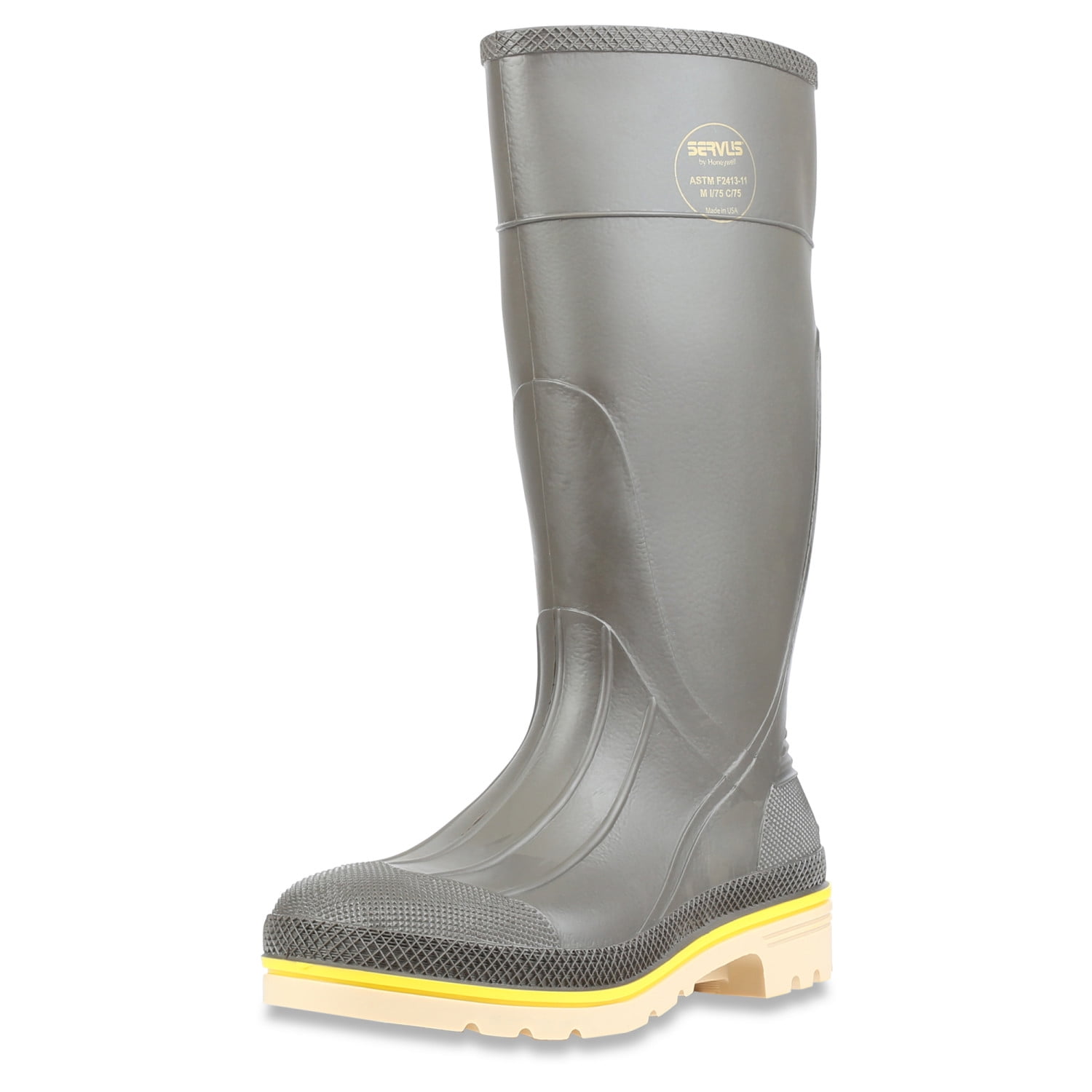 Servus Pro+ 15" PVC Chemical-Resistant Steel Toe Men's Work Boots Size ...
