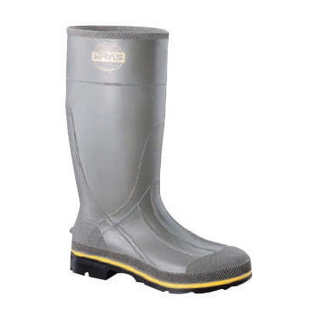 Servus by Size 13 PRO Gray 15 Resistant Safety Kneeboots With Dual ...