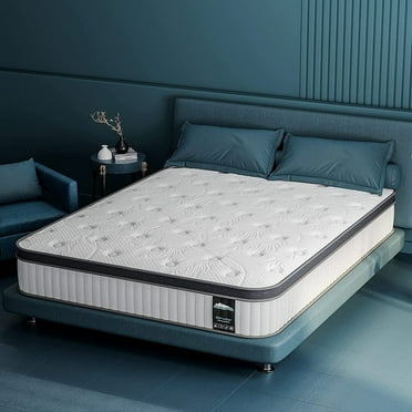 Imaginarium King Size 10" Hybrid Memory Foam & Coils Mattress with ...