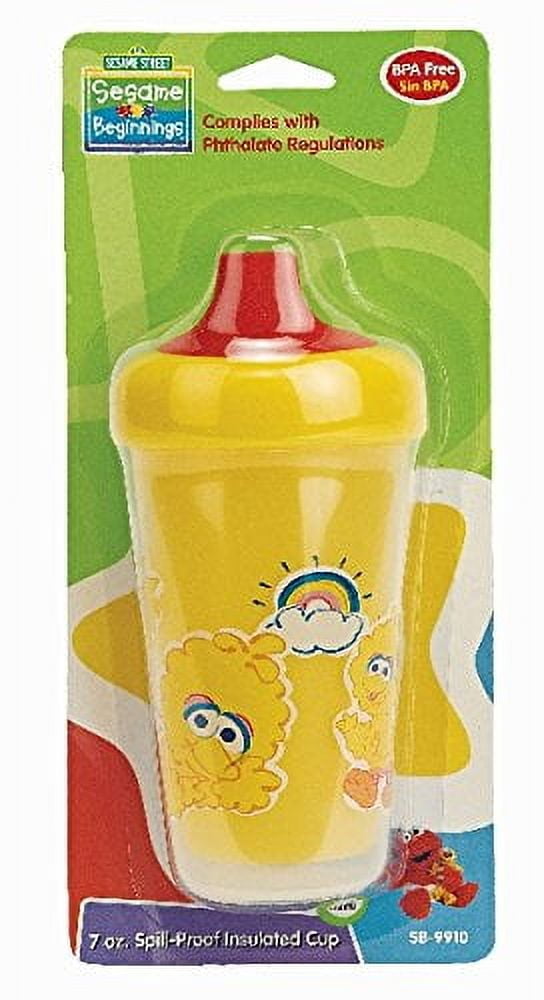 Sesame Beginnings Spill Proof Cup, 7 Ounce,Colors May Vary - Walmart.com