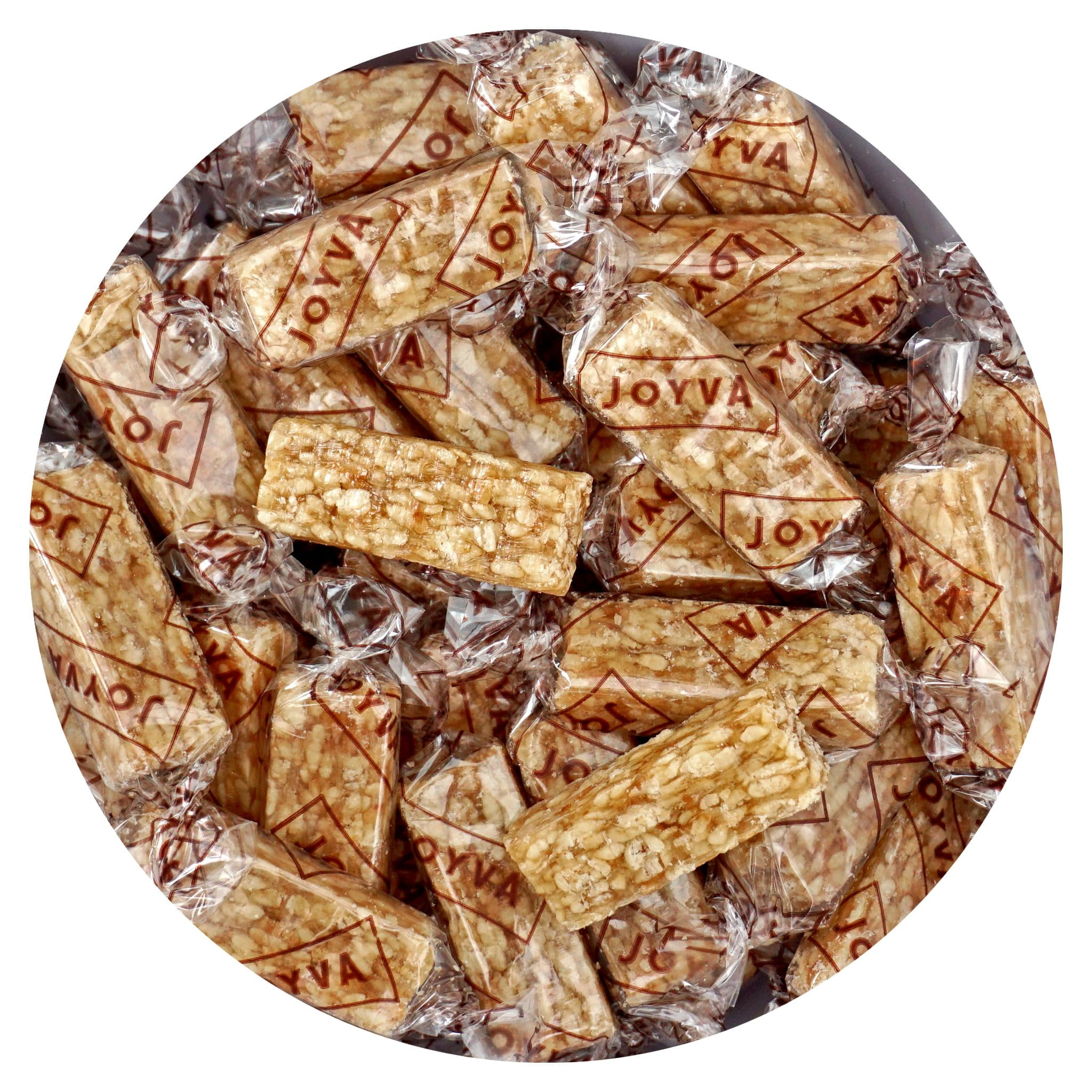 Sesame Crunch Bars, 1 Pound Bulk Bag, Sesame Candy Individually Wrapped ...