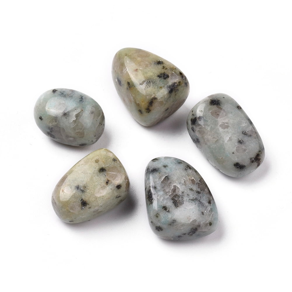 Sesame Jasper 20 pc Natural Sesame Jasper/Kiwi Jasper Beads Healing ...