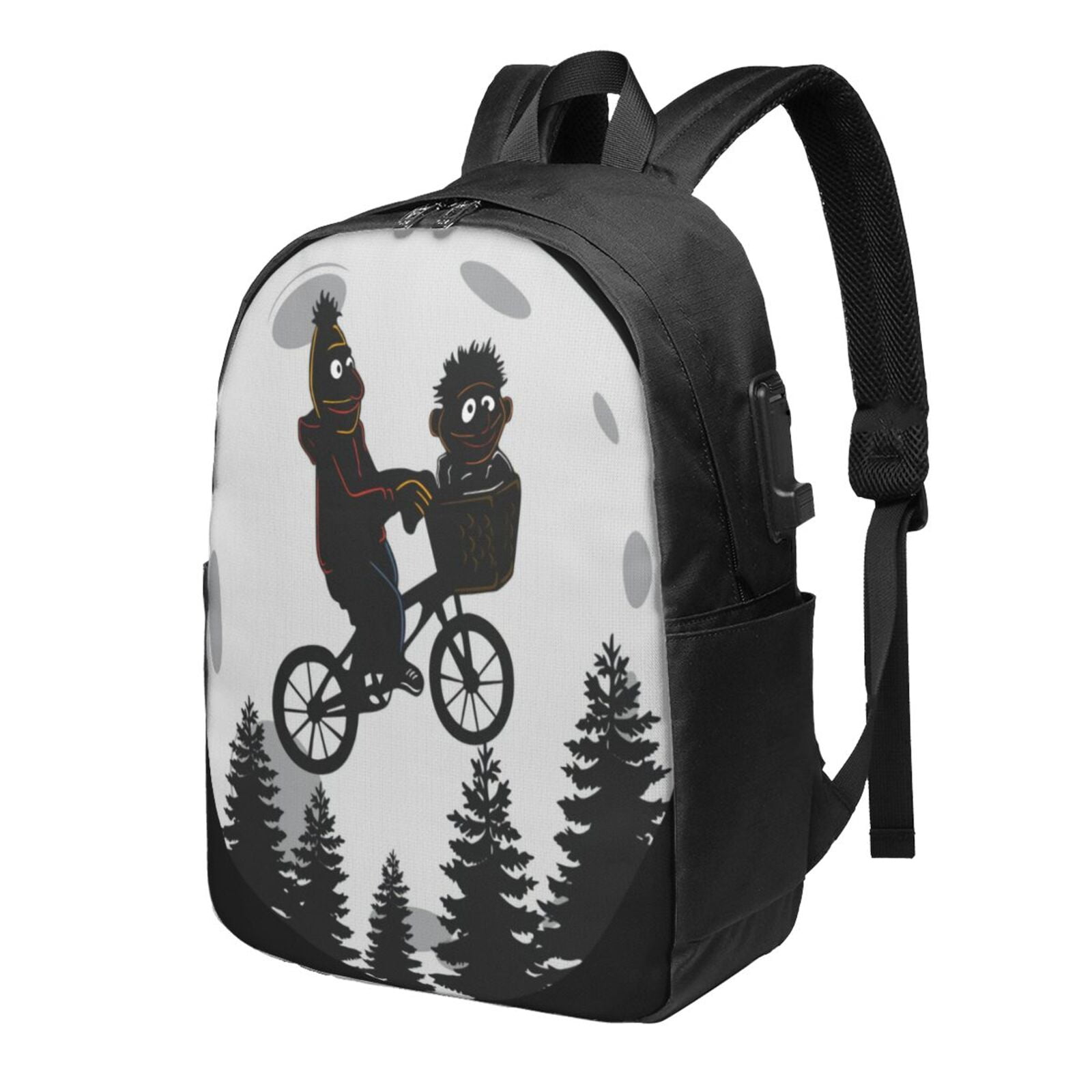 Sesame Strange Bert And Ernie Backpack Fashion Travel Backpack Laptop ...