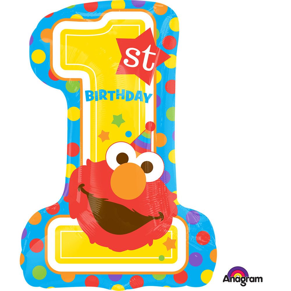 Sesame Street Birthday Background