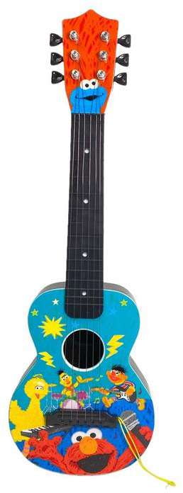 Sesame Street 21 Plastic Guitar Toy Instrument - Walmart.com