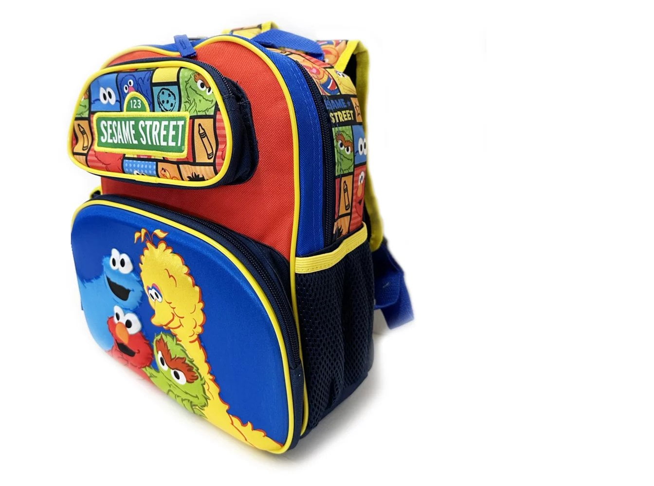 "Sesame Street 3D Molded 12"" Medium Backpack for Toddlers" - Walmart.com