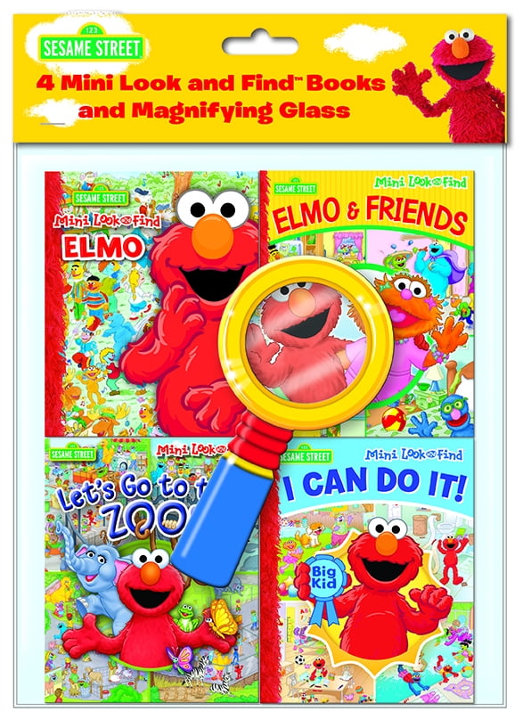 Sesame Street 4bk Tiny Magnifying Glass Sesame - Walmart.com