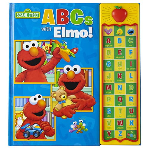 Pre-Owned Sesame Street: ABCs with Elmo! Sound Book (Hardcover ...