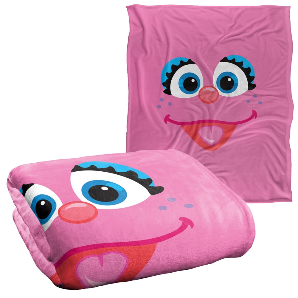 Sesame Street Abby Face Officially Licensed Silky Touch Super Soft ...