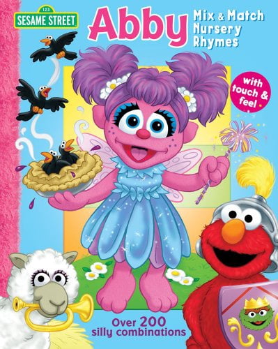 Pre-Owned Sesame Street Abby Mix & Match Nursery Rhymes: With Touch ...