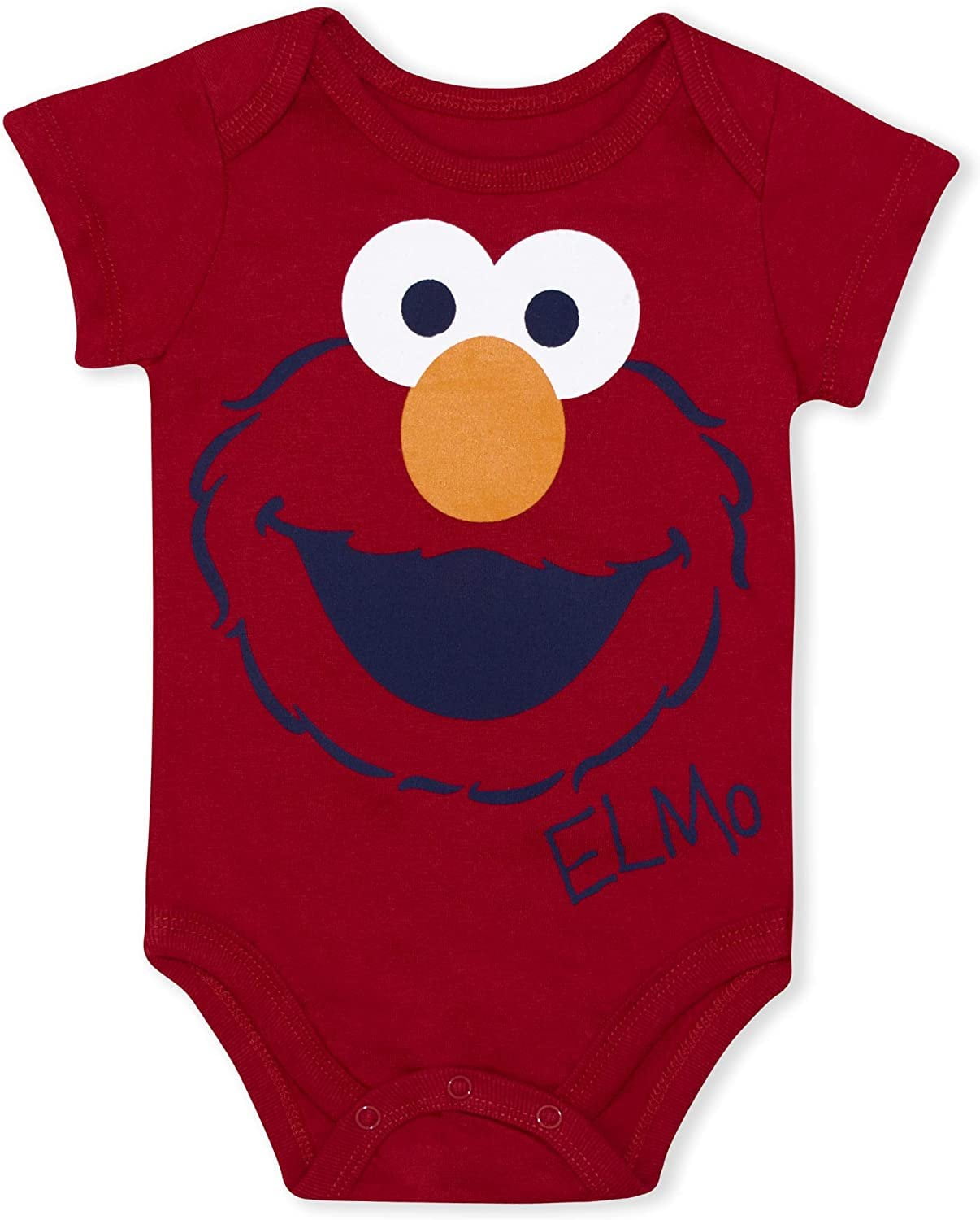 Sesame Street Baby Boy Elmo Creeper - Walmart.com