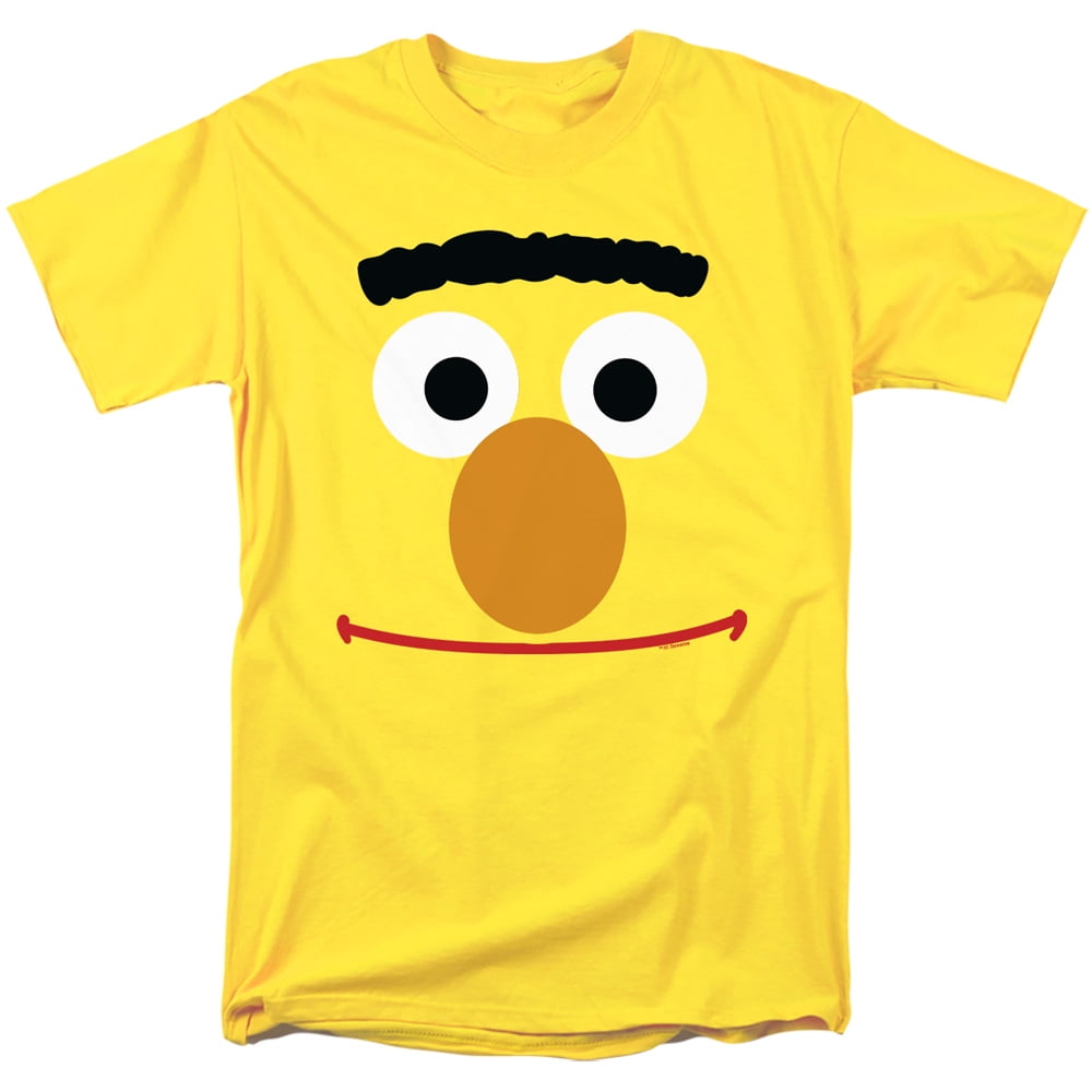 Sesame Street Bert Face Unisex Adult T Shirt For Men And Women ...