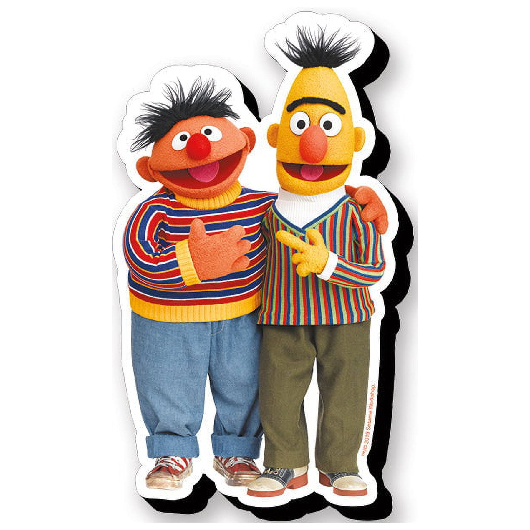 Sesame Street Bert and Ernie Funky Chunky Magnet - Walmart.com