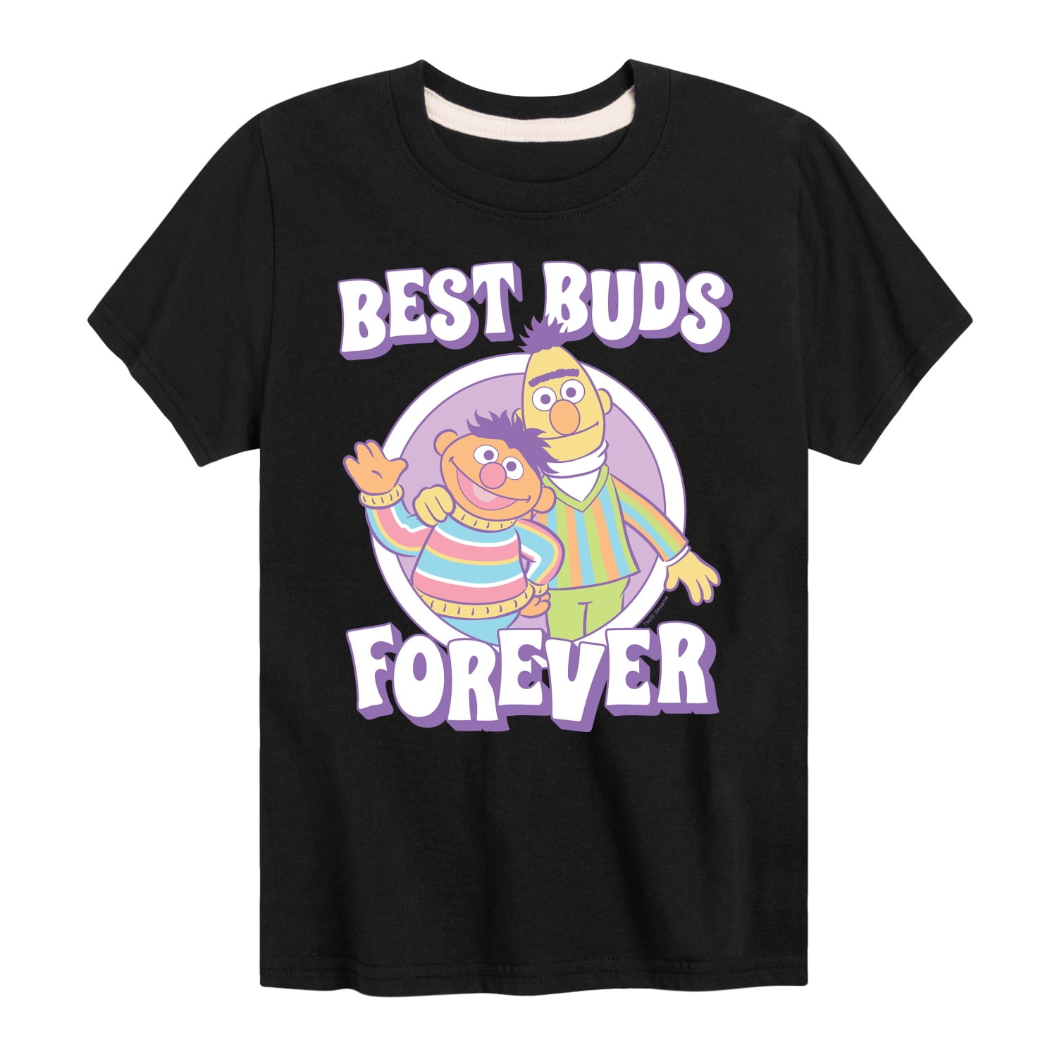 Sesame Street - Best Buds Forever - Toddler and Youth Short Sleeve ...