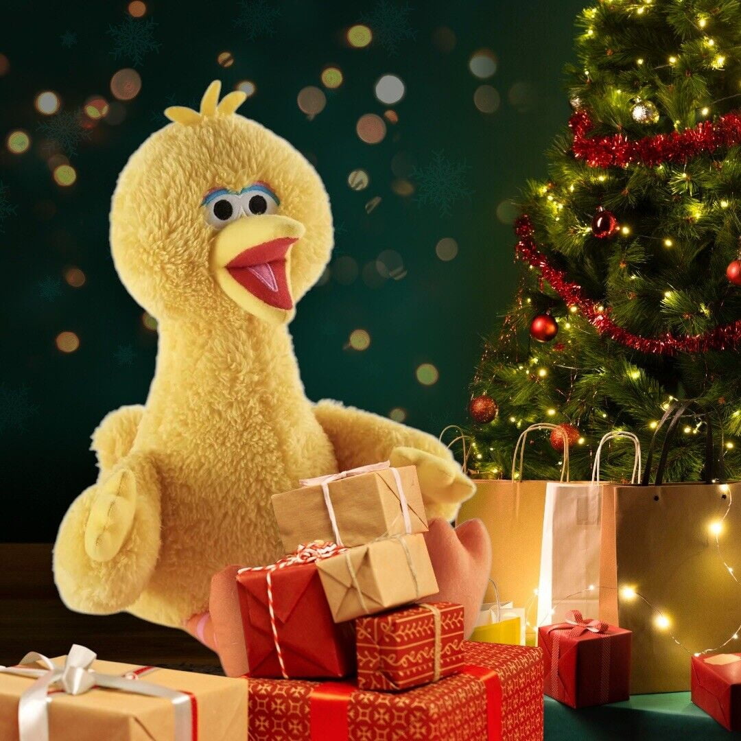 Sesame Street Big Bird Yellow Doll 15” High Quality Plush Elmo Friend ...