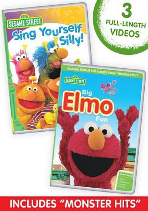 Sesame Street Sing Yourself Sillier At The Movies Vhs