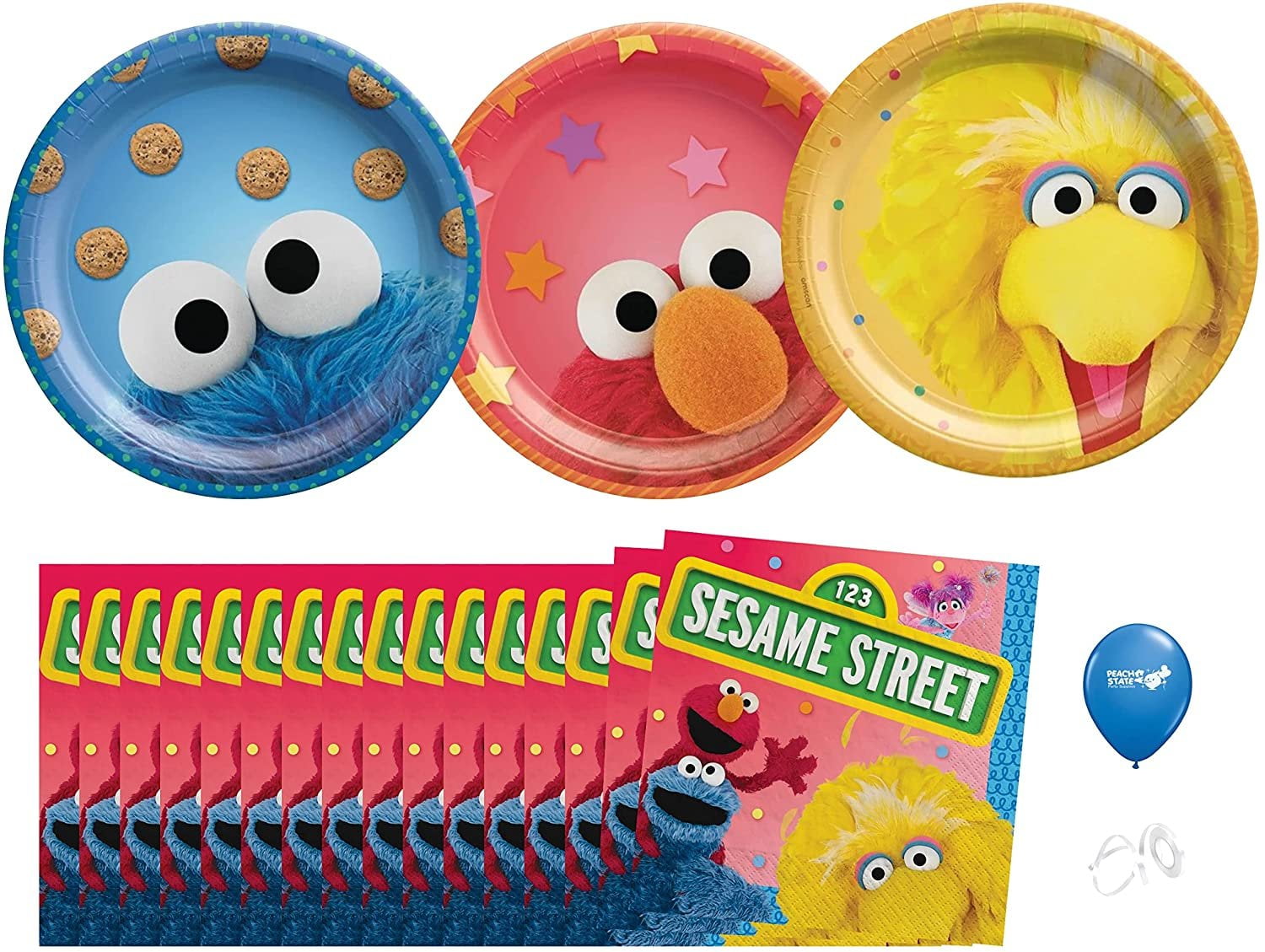 Sesame Street Party Cups Kids Party Tableware Sesame Street Supplies