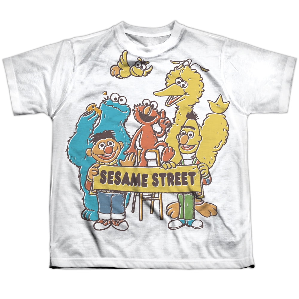 Sesame Street - Block Party - Youth Short Sleeve Shirt - Small ...