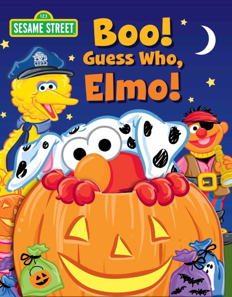 Sesame Street: Boo! Guess Who, Elmo! (Board Book) - Walmart.com