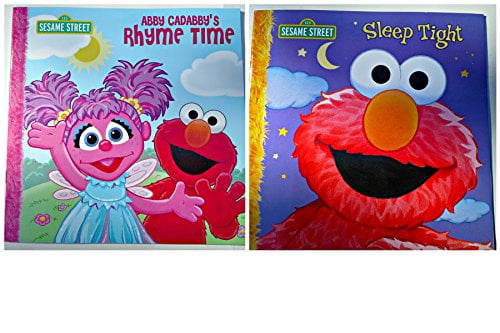 Pre-Owned Sesame Street Books 2 Pk (Abby Cadabby's Rhyme Time & Elmo's ...