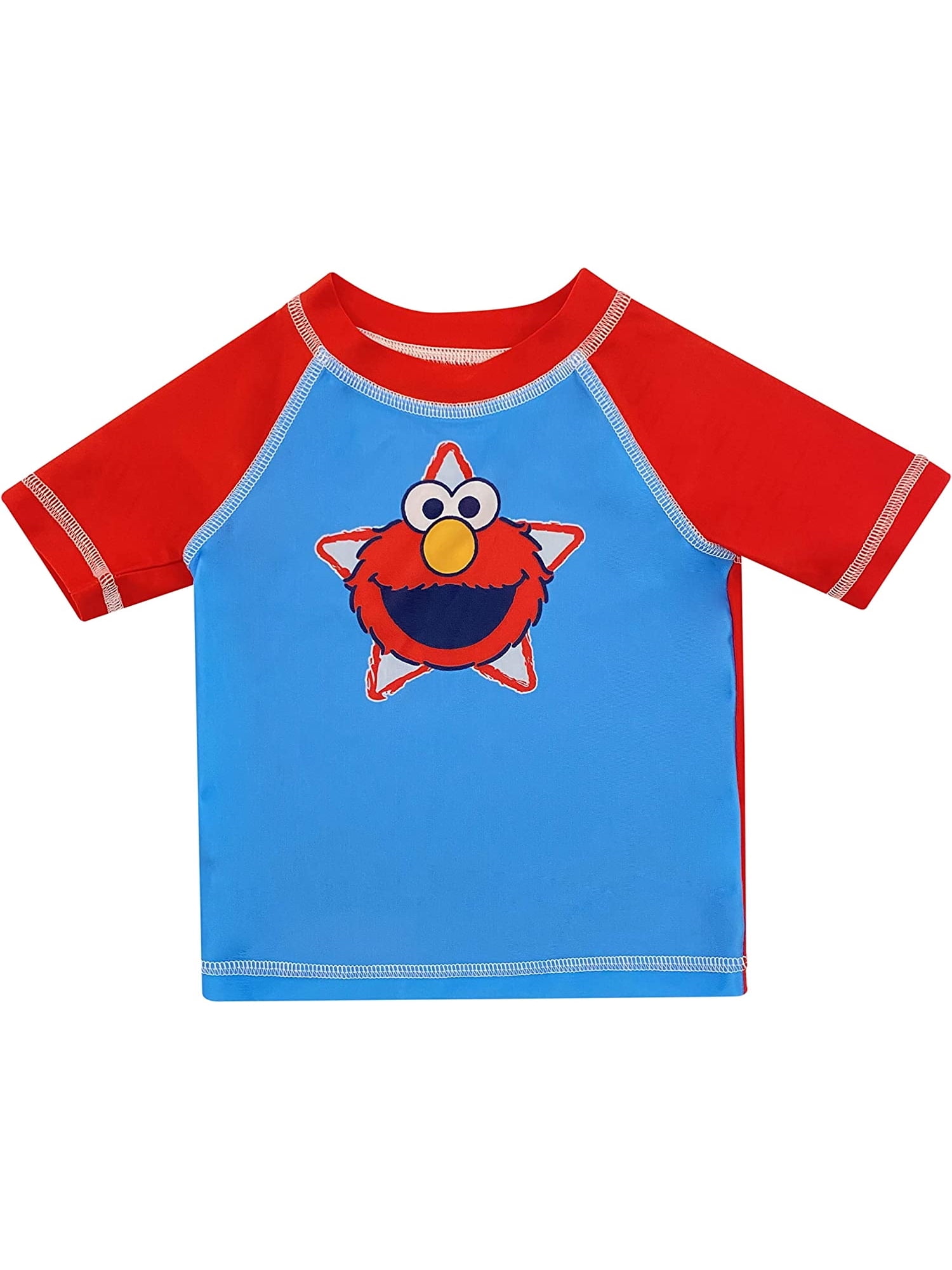 Sesame Street Boys' Elmo Rash Guard (Baby Boys) - Walmart.com
