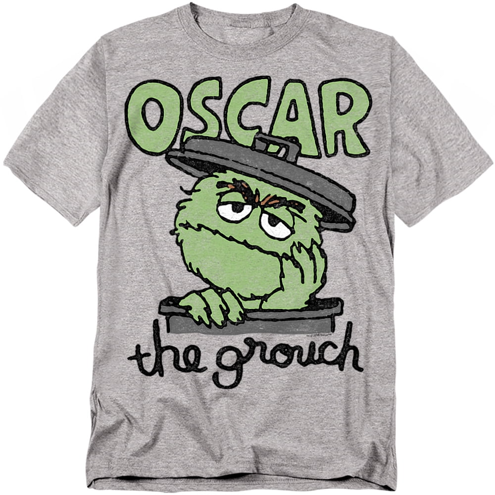 Sesame Street T-Shirt Canned Grouch Unisex Graphic Tee For Men & Women ...