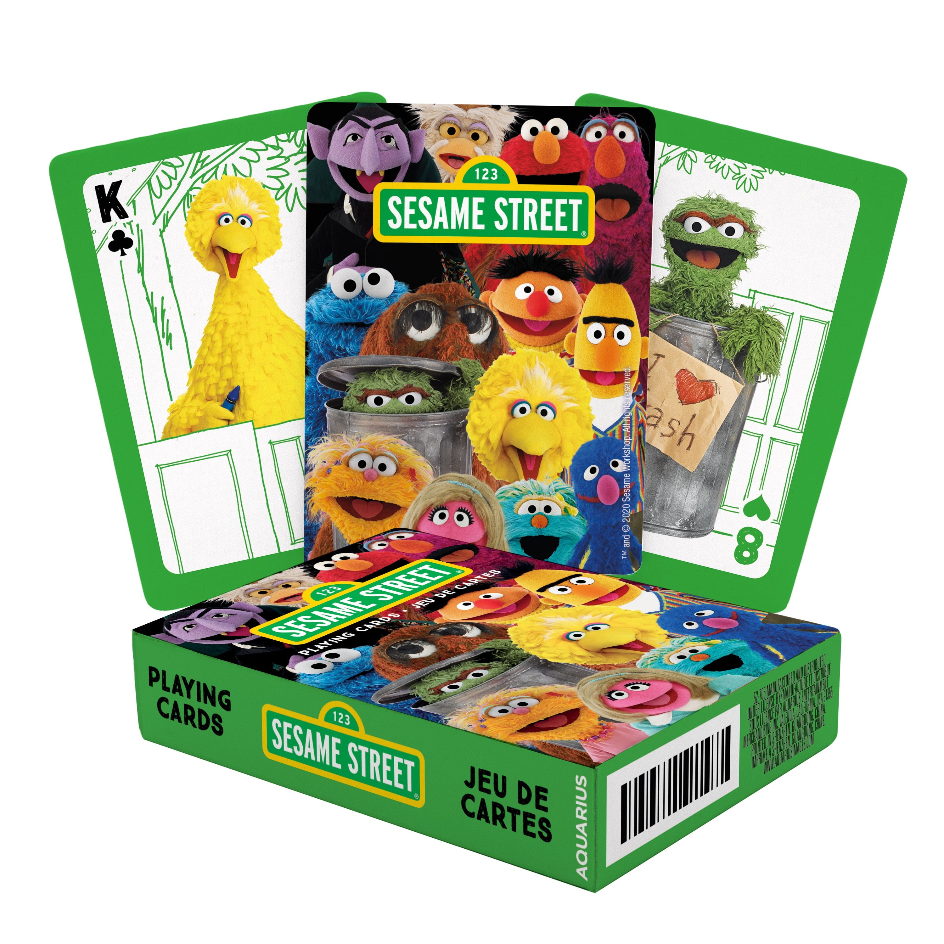 Sesame Street Cast Playing Cards - Walmart.com