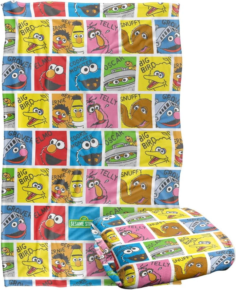 Sesame Street Character Named Blocks Officially Licensed Silky Touch ...