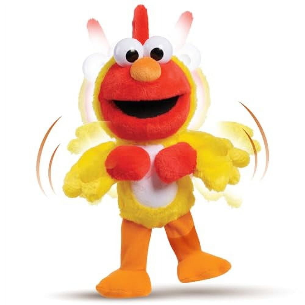 Sesame Street Chicken Dance Elmo Feature 13 Inch Plush, Interactive ...