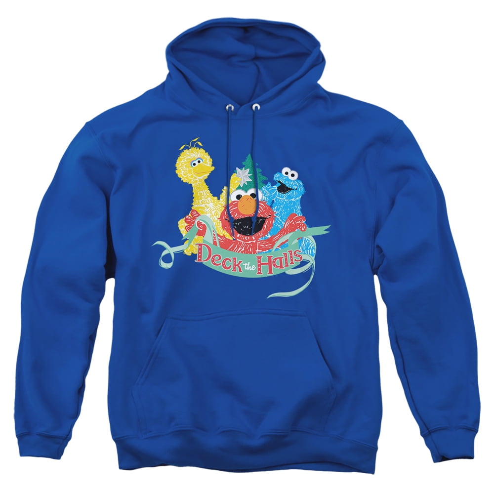 Sesame Street Christmas Deck The Halls Elmo, Cookie Monster Adult Pull ...