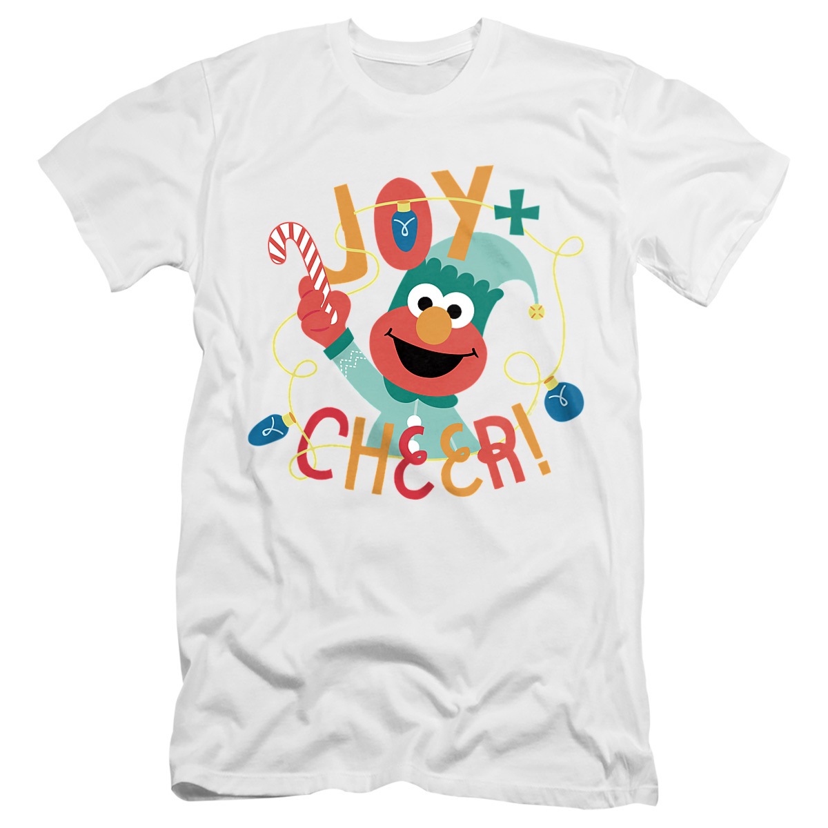 Sesame Street Christmas Joy And Cheer With Elmo Unisex Adult Canvas ...