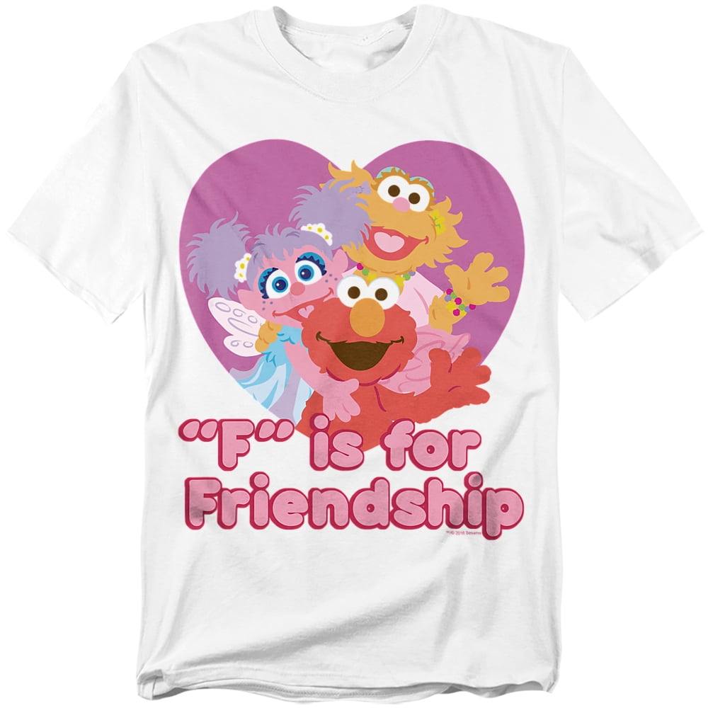 Sesame Street T-Shirt Friendship Unisex Graphic Tee For Men & Women ...